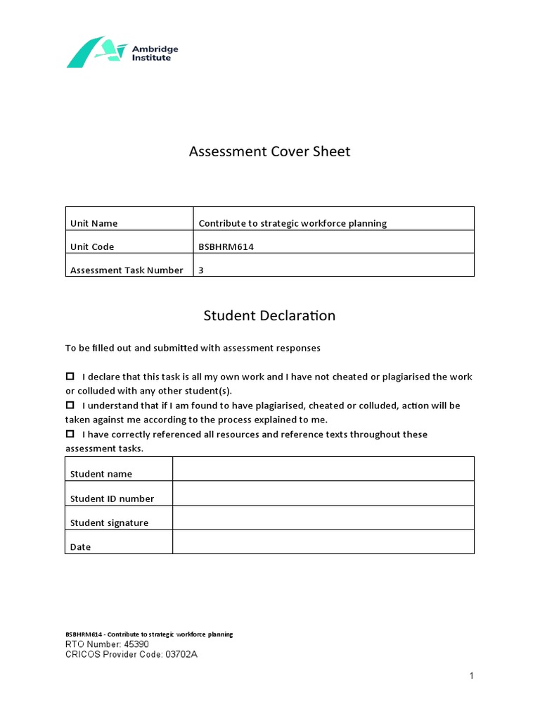 helloBSBHRM614 Hel Lpassessment Task 3 2021 (4599) (1qqqqq) 2 | PDF ...