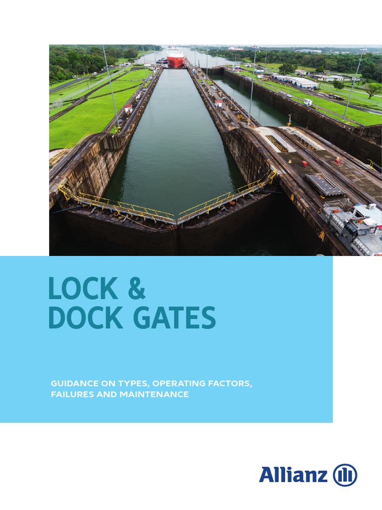 ARC Marine Lock and Dock Gates | PDF | Elevator | Mechanical Engineering