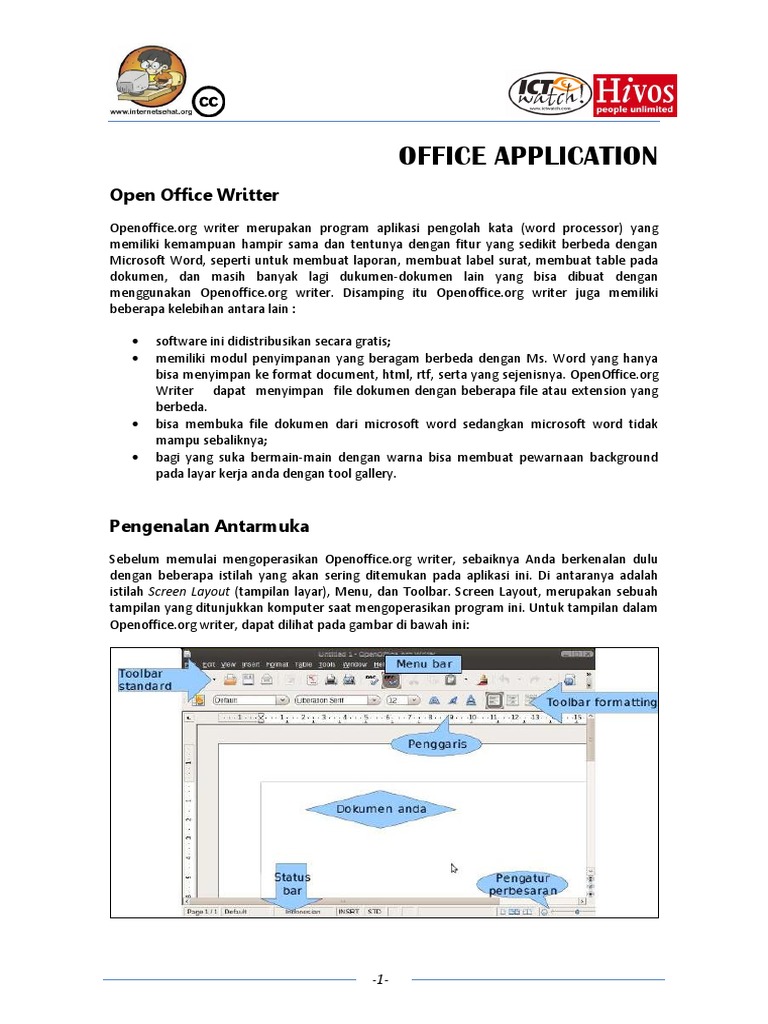 Modul Aplikasi OpenOffice | PDF