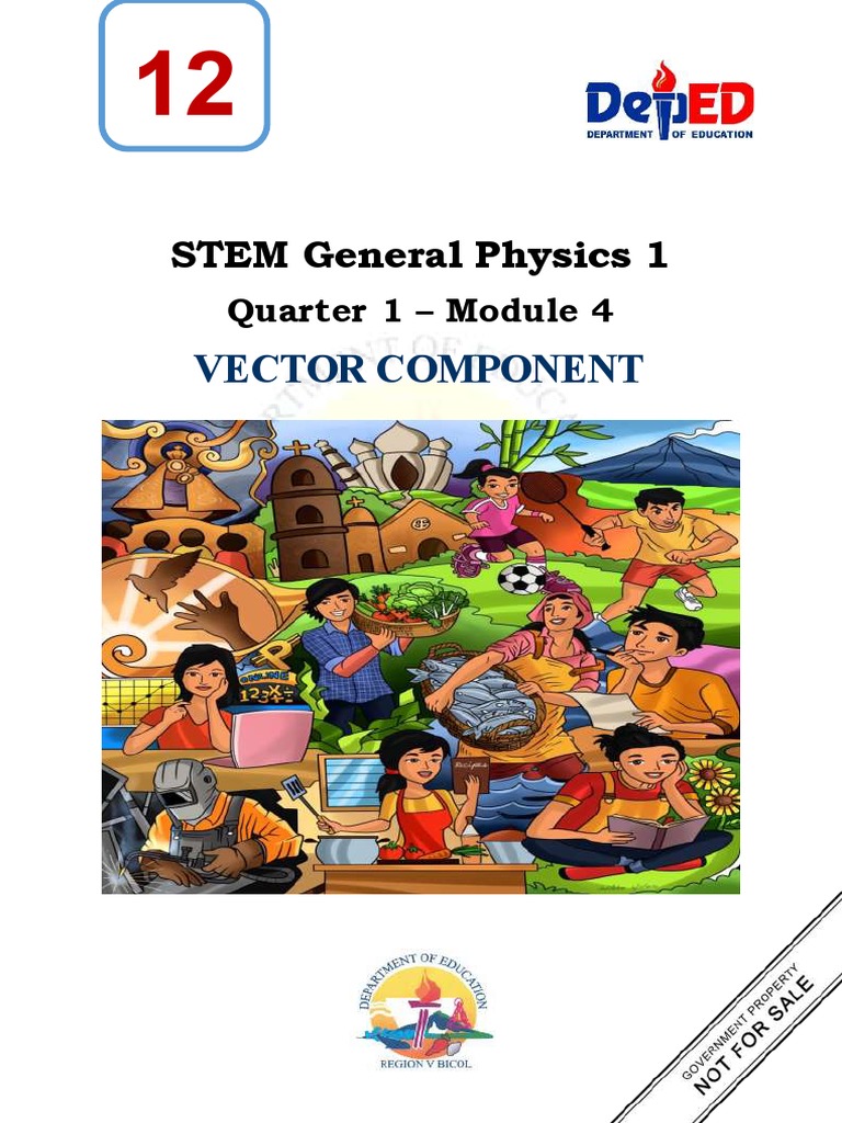 Vector Component Stem General Physics 1 Pdf Cartesian Coordinate System Euclidean Vector