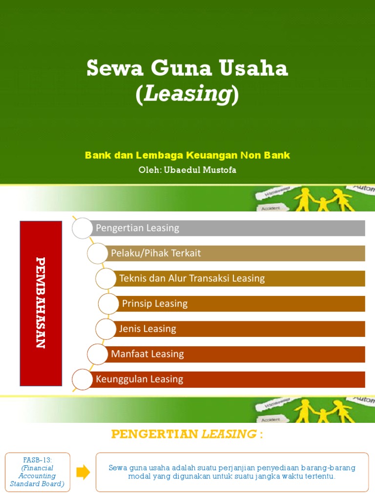 Pengertian dan Manfaat Leasing | PDF