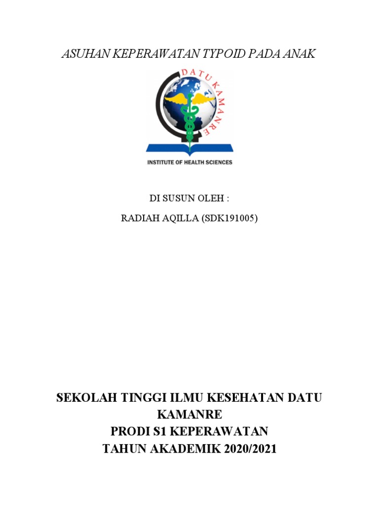 Asuhan Keperawatan Typoid Pada Anak | PDF