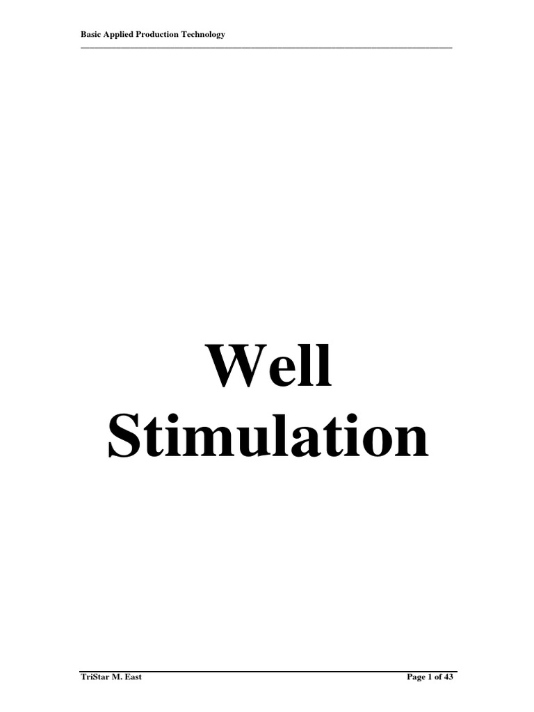 Well Stimulation - 39 | PDF | Hydraulic Fracturing | Corrosion