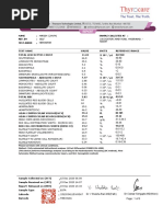 Blood Group Test Report for Mr. Bhaumik | PDF