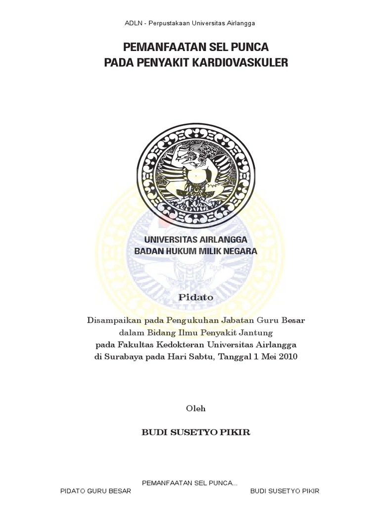 Pemanfaatan Sel Punca untuk Jantung | PDF