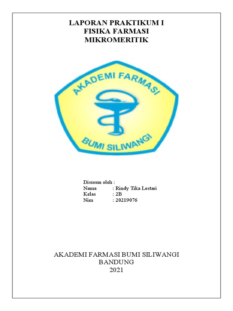 Praktikum 2 Fisika Farmasi - Mikromeritik | PDF | Sains & Matematika