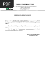 BDO - Certificate of Bank Deposit 09-02-21 | PDF