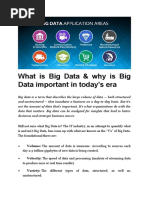 Worksheet of Big Data | PDF | Big Data | Analytics