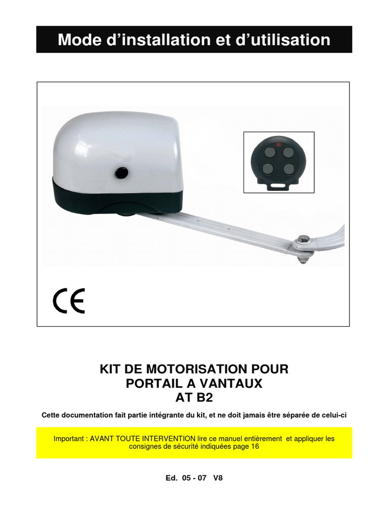 We ATB2 | PDF | Sécurité | Télécommande