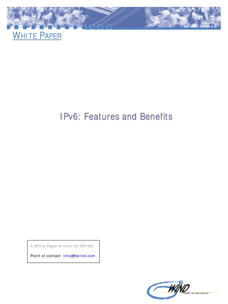 IPv6 Features and Benefiits | PDF
