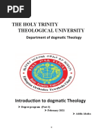 Holy Trinity Theological College | PDF | Ethiopia