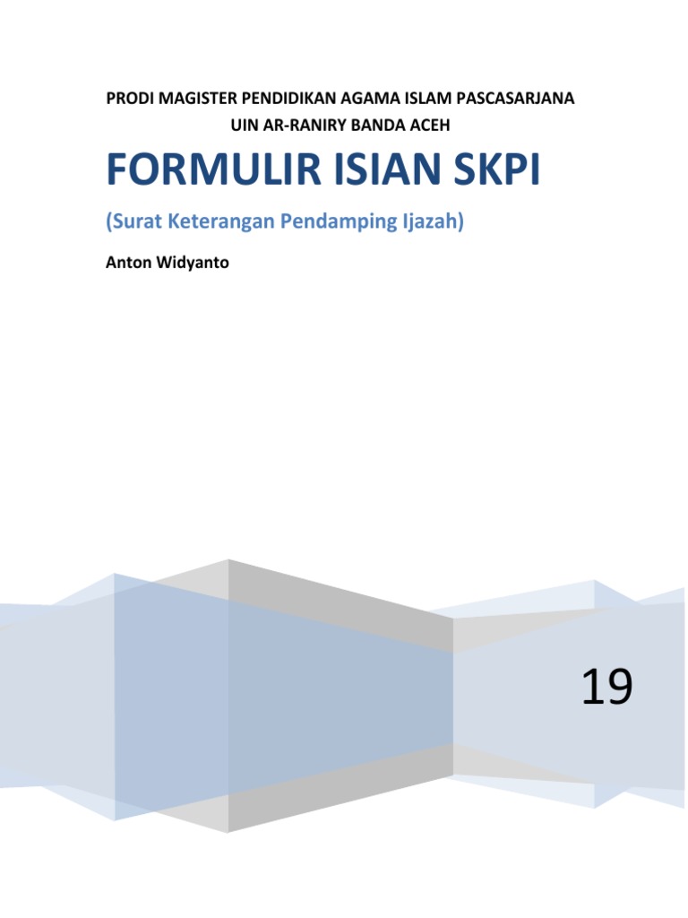 SKPI | PDF