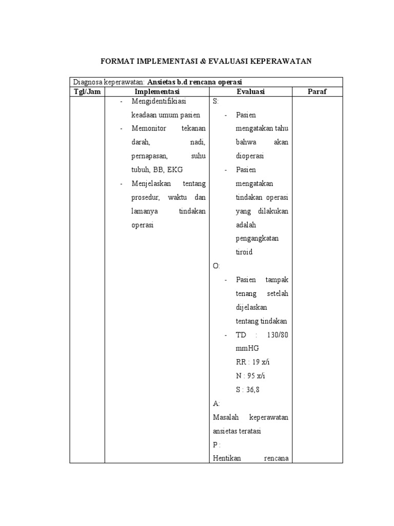 FORMAT IMPLEMENTASI Salinan | PDF