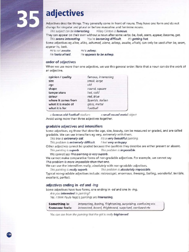 Understanding Adjectives and Adverbs | PDF | Adjective | Adverb