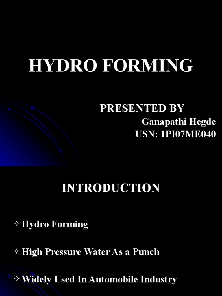 Hydroforming in Automotive Manufacturing | PDF | Business