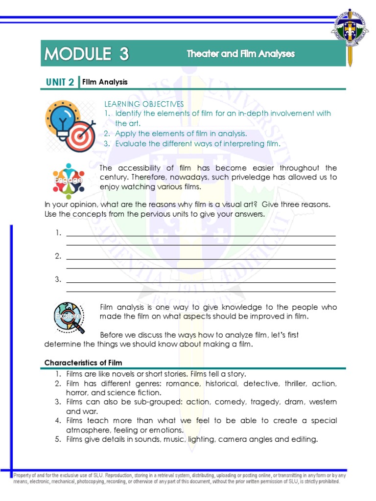 Grva Module 3 - Unit 2 | PDF | Film Theory | Camera