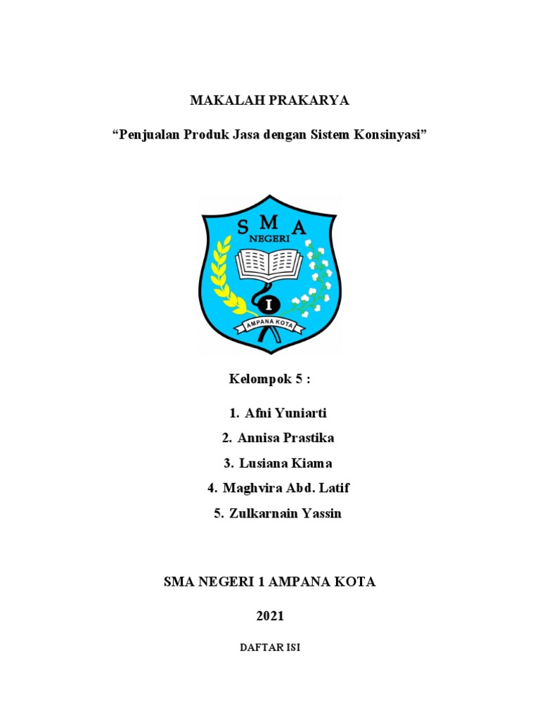 Makalah Prakarya | PDF