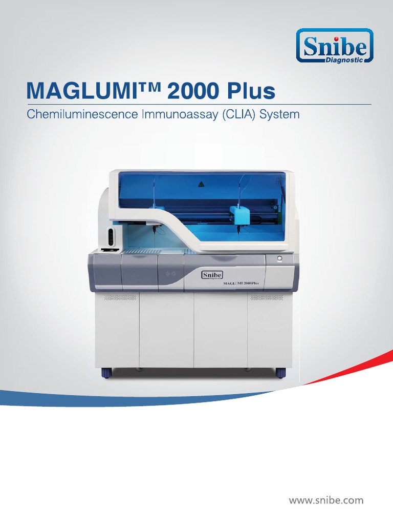 Maglumi 2000+ | PDF | Immunoassay | Hydrogen Peroxide