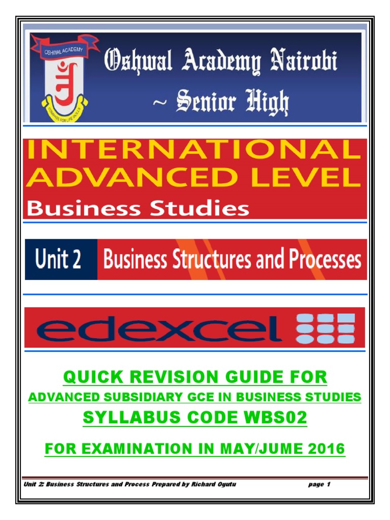 Unit 2 Business Structures and Process | PDF | Demand | Marketing