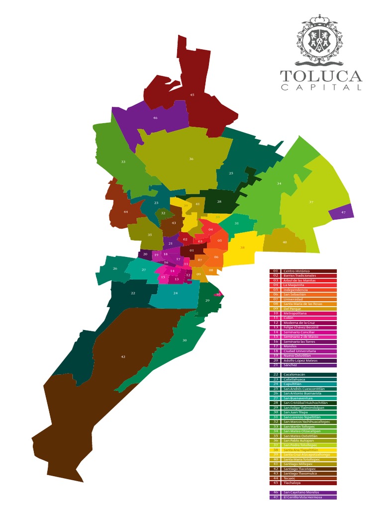 Map A Territorial Toluca | PDF