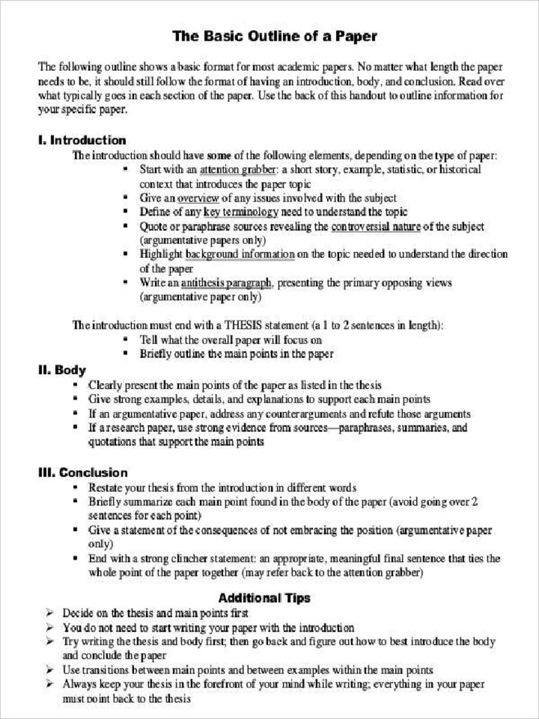 Introduction Examples For Research Paper