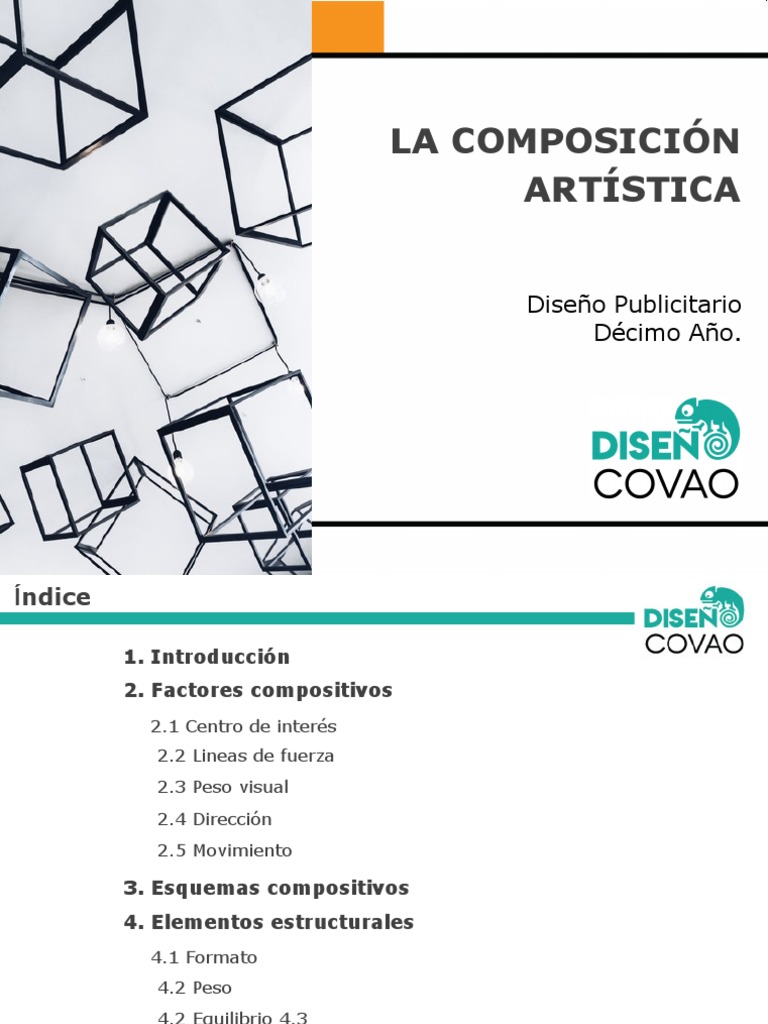 Elementos de Composición Gráfica | PDF | Composición (artes visuales ...