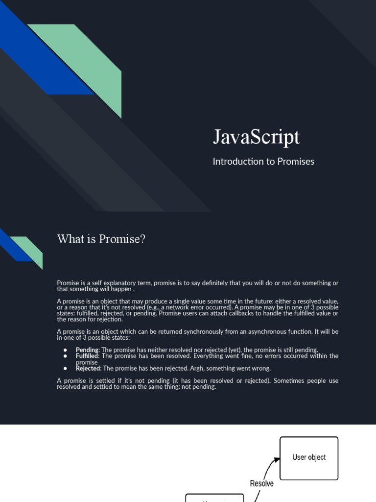 JavaScript Promises | PDF | Callback (Computer Programming) | Software ... JavaScript Promises | PDF | Callback (Computer Programming) | Software ...
