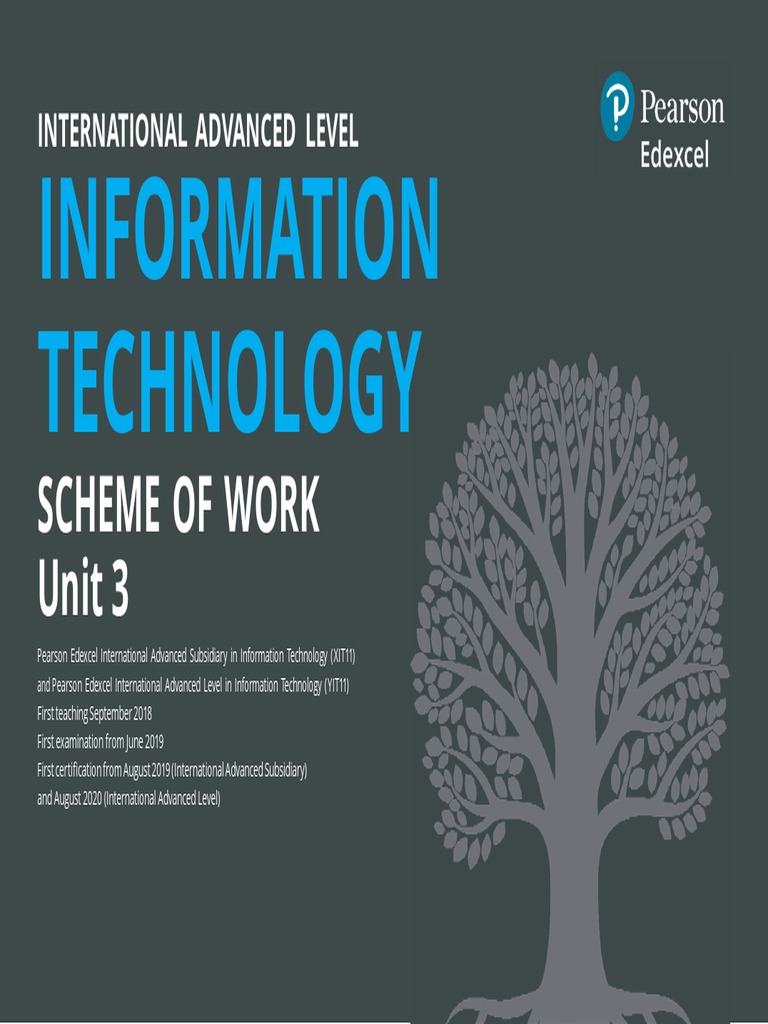 Schemes of Work (IT Unit 3) | PDF | Virtual Machine | Virtualization