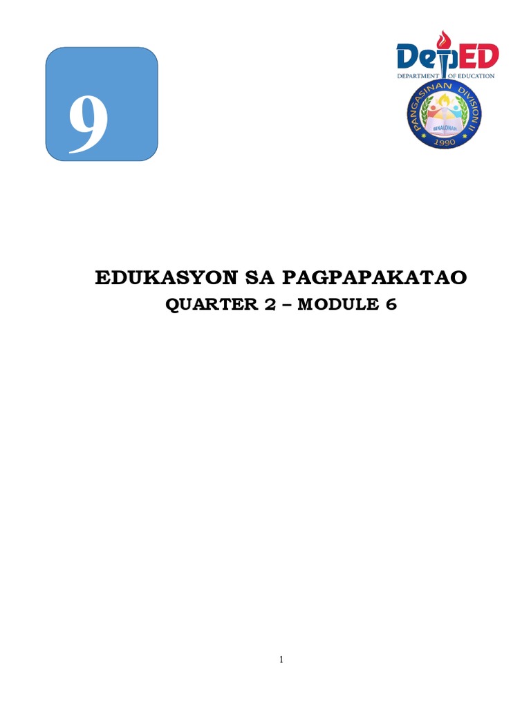Esp-G9-Quarter-2-Module 6 | PDF