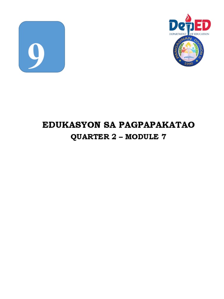 Esp g9 Quarter 2 Module 7 | PDF