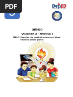 Q1 Music 10 Module 1 | PDF