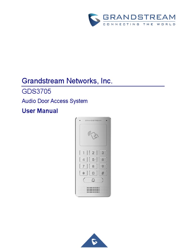 Grandstream Networks, Inc.: User Manual | PDF | Session Initiation Protocol | Radio