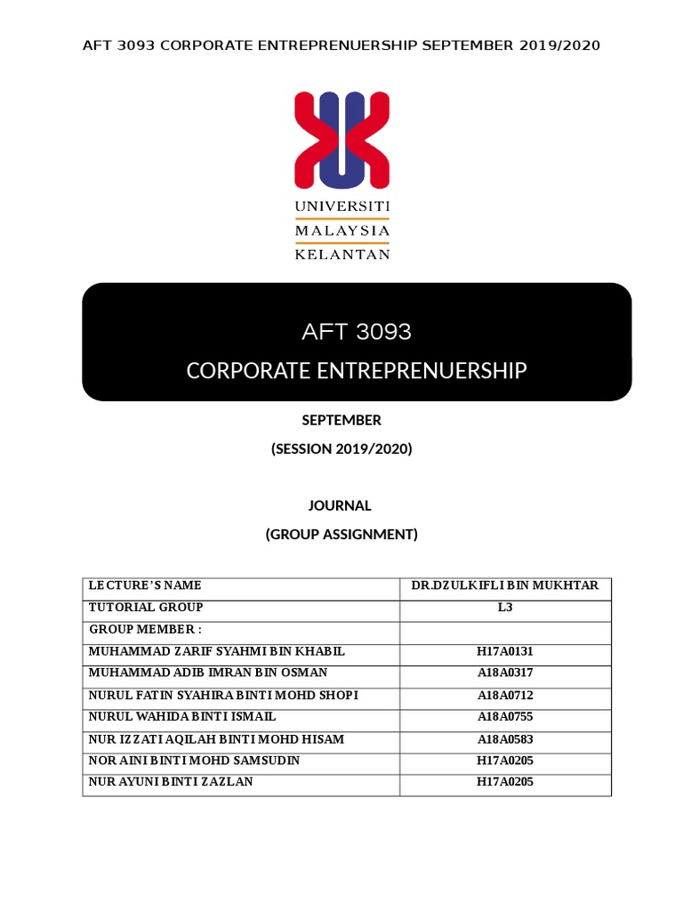 Full Assigment Koperat | PDF | Entrepreneurship | Social Entrepreneurship