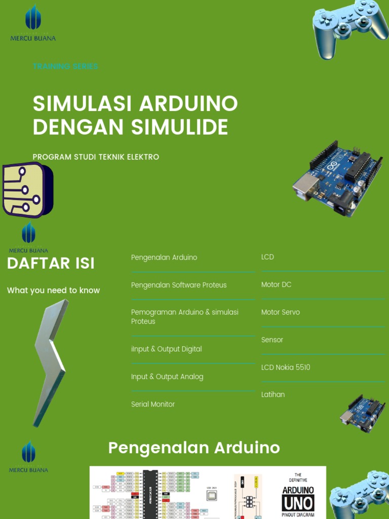 Simulasi Arduino Dengan Simulide | PDF