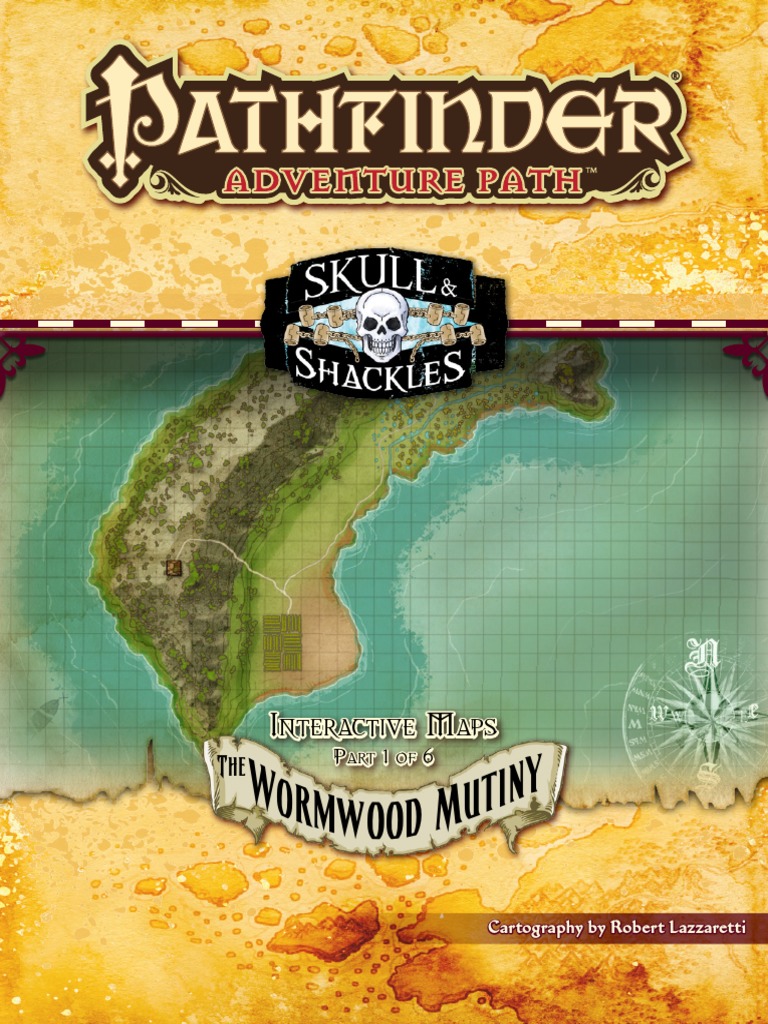 Pathfinder Adventure Path Skull and Shackles 1 Interactive Maps ...