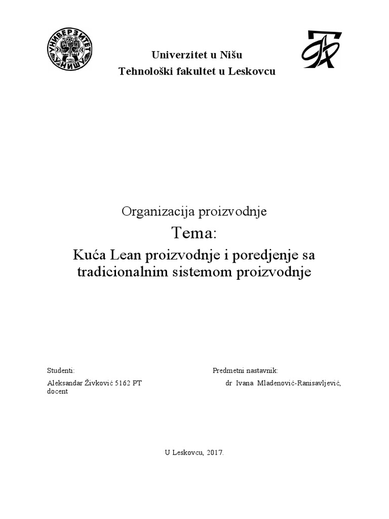 Kuca Lean | PDF