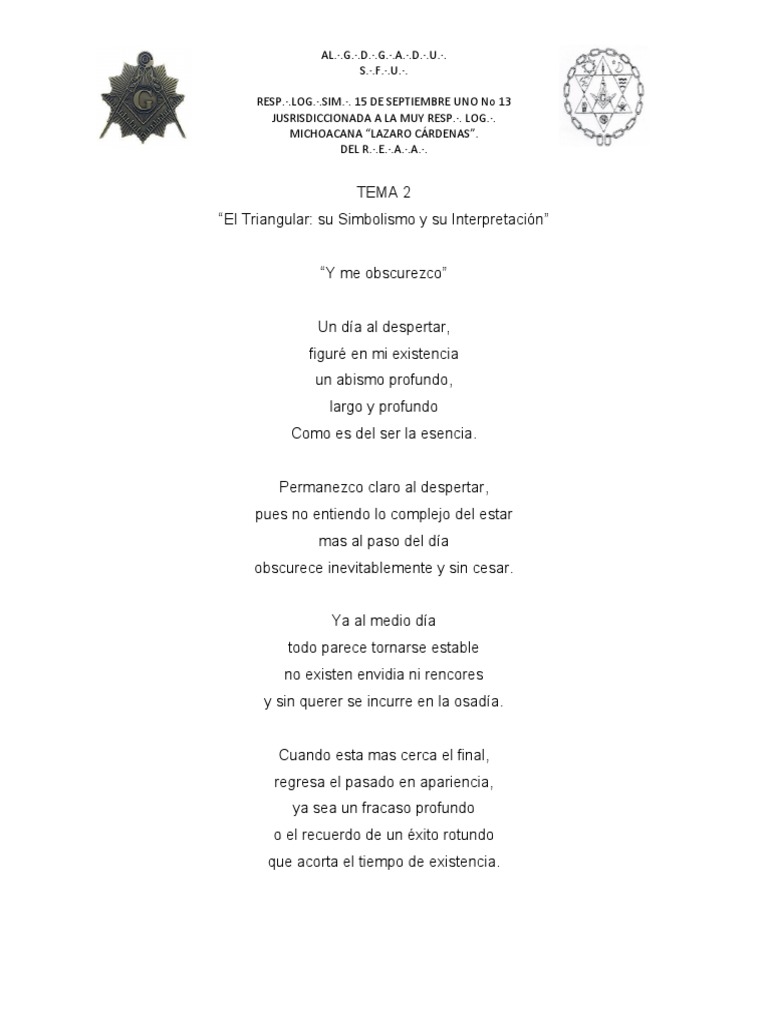 TRABAJO 2 El Triangular | PDF | Horus | Osiris