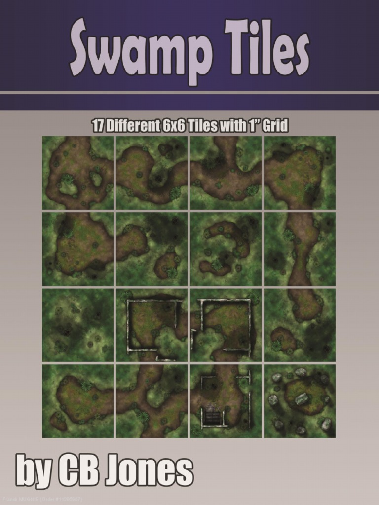 Swamp Tiles With Grid v2017 | PDF