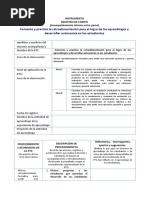 Modelo Pauta Trabajo Comun | PDF | Evaluación | Aprendizaje