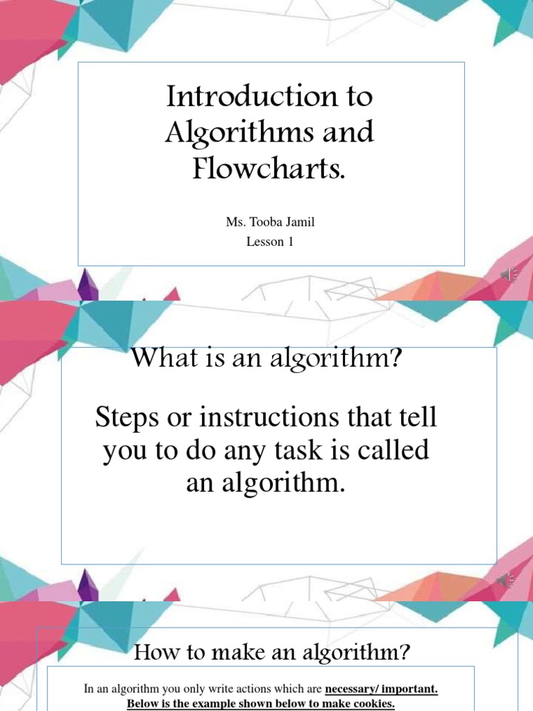 Understanding Algorithms and Flowcharts | PDF