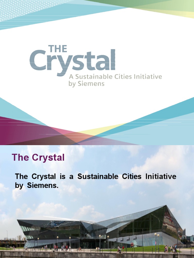 The Crystal Building: A Sustainable Icon | PDF | Water | Infrastructure