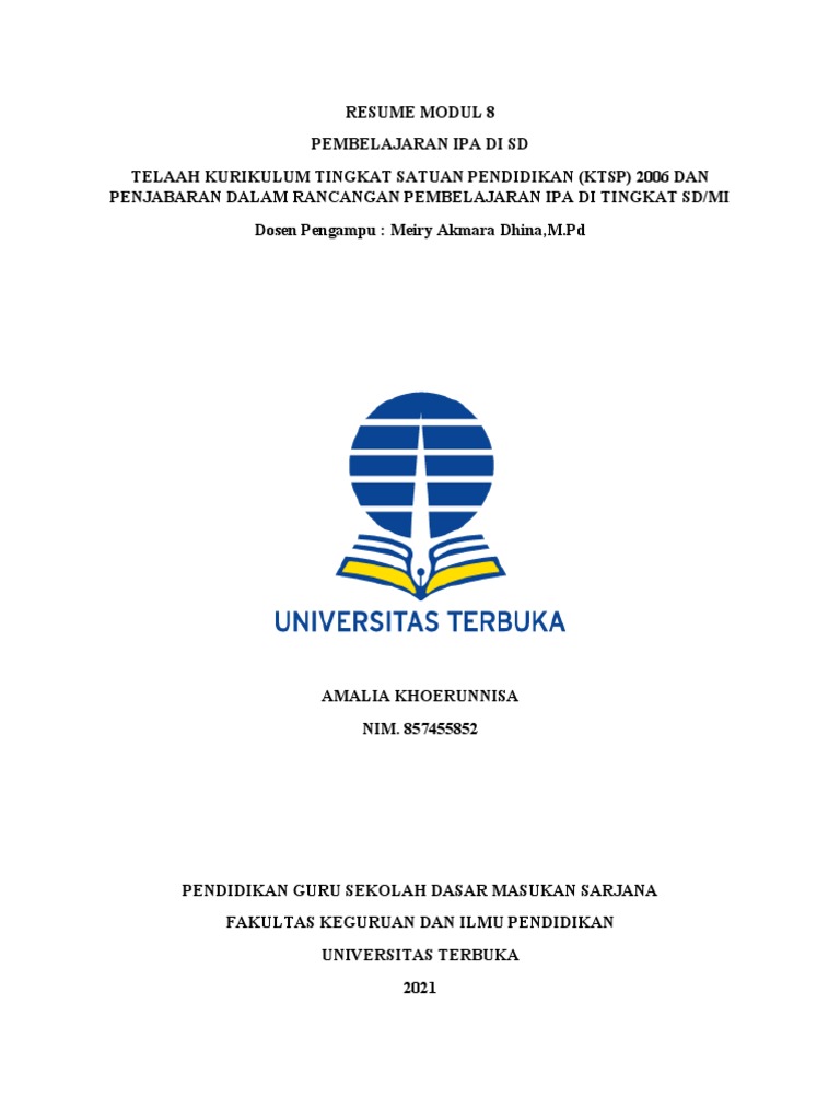 Resume Modul 8 | PDF