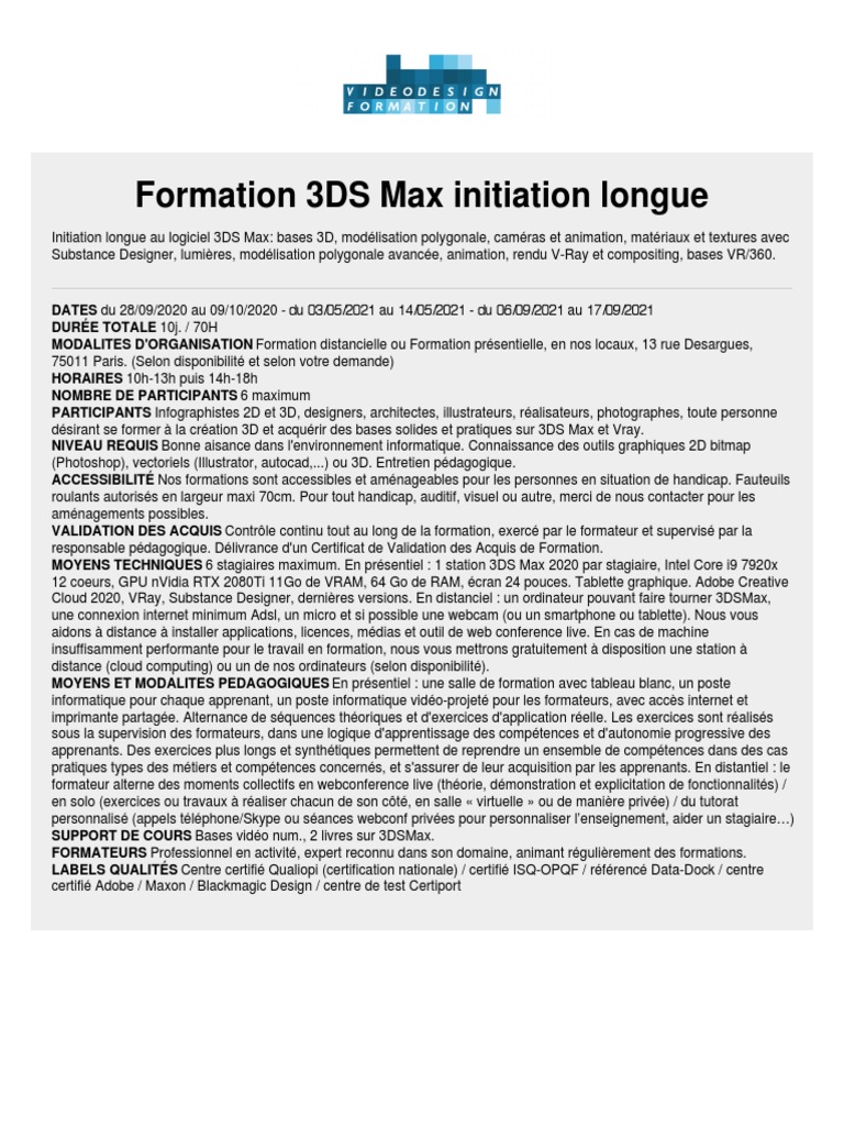3DSmax 10 New | PDF | Modélisation tridimensionnelle | Informatique