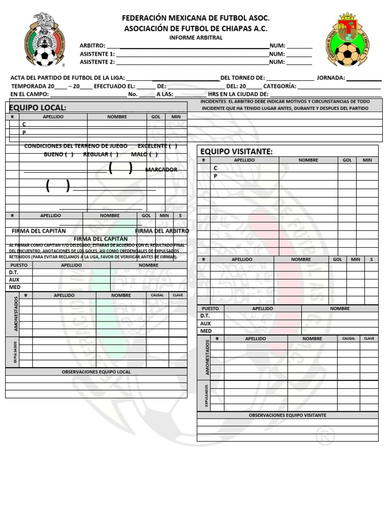 Cedula Arbitral | PDF | Árbitro | Ocio
