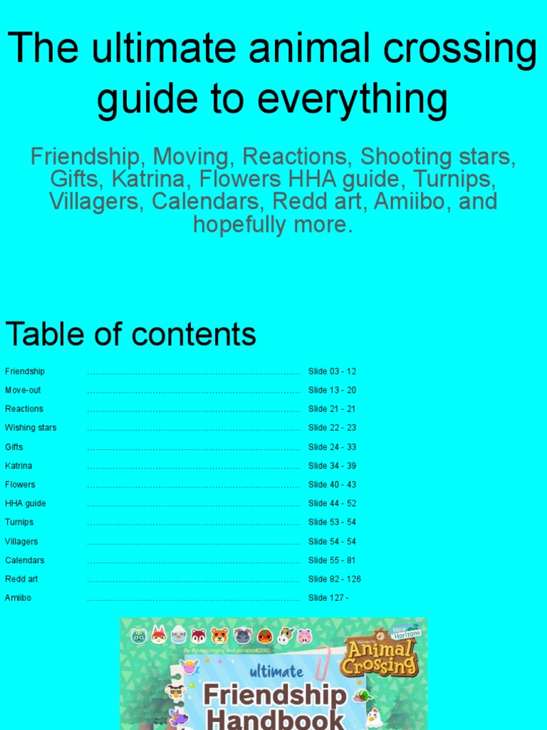 The Best Possible Guide To Acnh | PDF | Home & Garden | Art