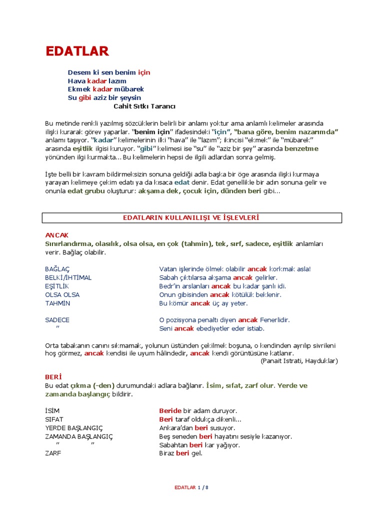 EDATLAR | PDF