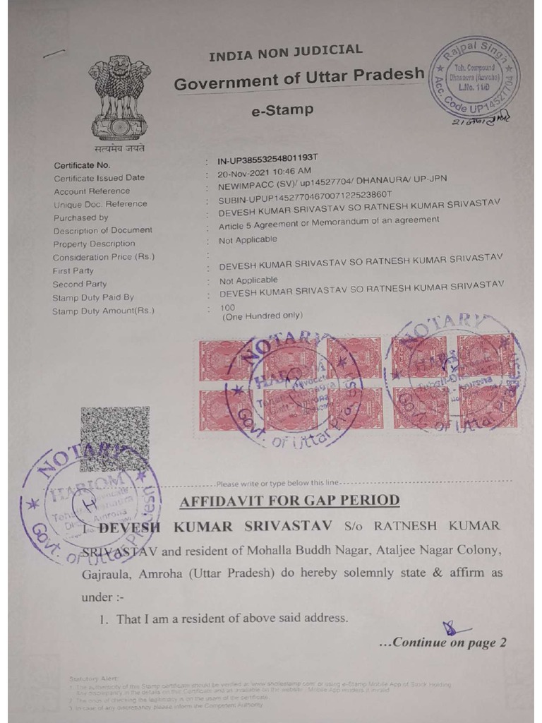 Gap Certificate - Compressed | PDF