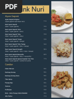Mohd Chan Menu | PDF