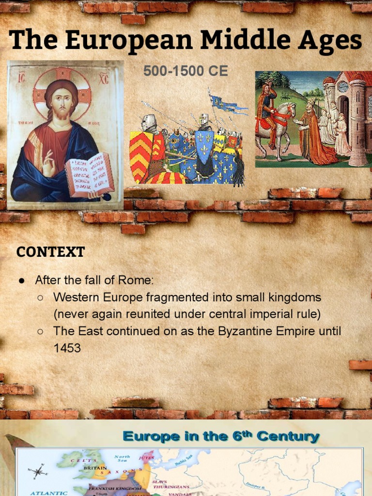 European Middle Ages 500-1500 | Download Free PDF | Byzantine Empire ...