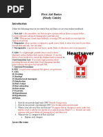 60 REAL TIME FIRST AID Multiple Choice Questions and Answers | PDF ...